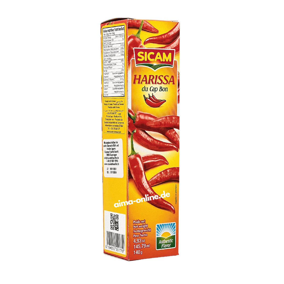 Sicam Harissa du Cap Bon - Chilipaste 140g – AIMA ONLINE