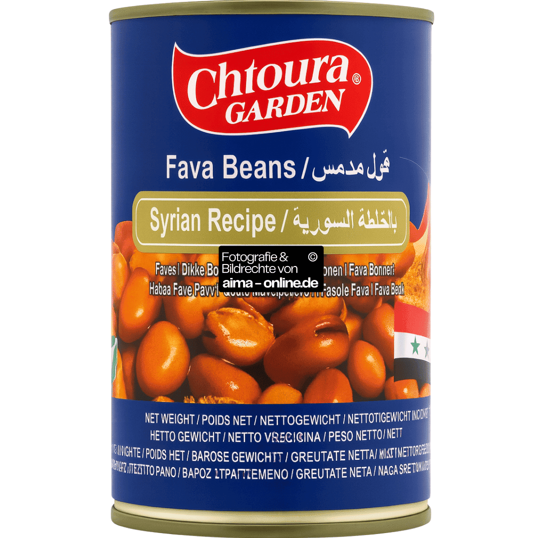 Chtoura Garden - Gekochte Fava Bohnen (Syrian Recipe) 400g