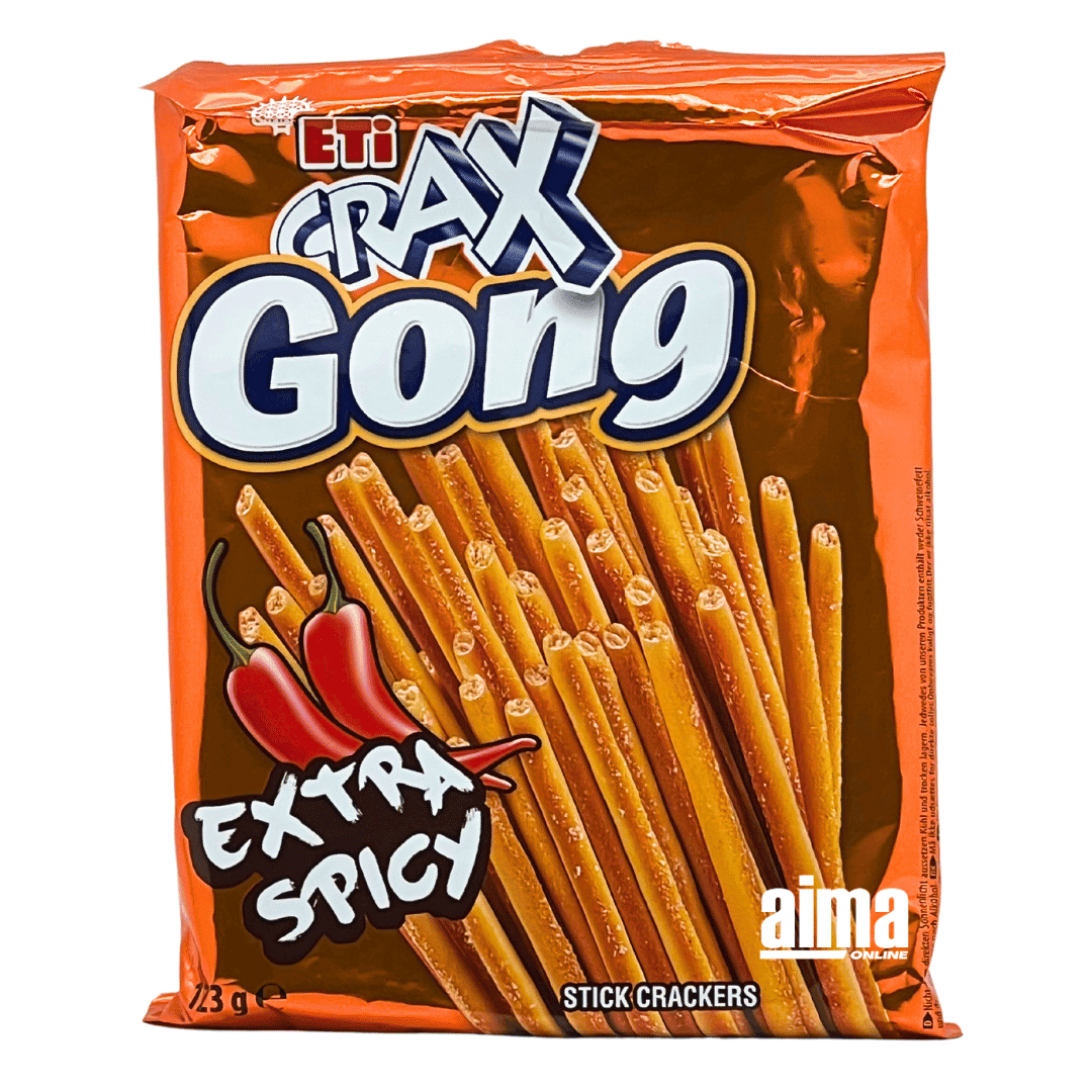 Eti Crax Gong Extra Spicy - Kräcker extra scharf 123g – AIMA ONLINE