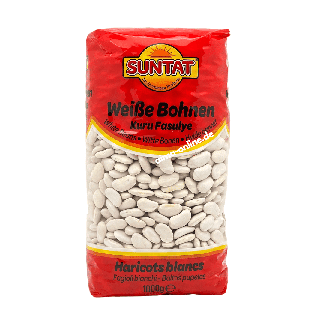 Suntat Weiße Bohnen - Kuru Fasulye 1000g – AIMA ONLINE