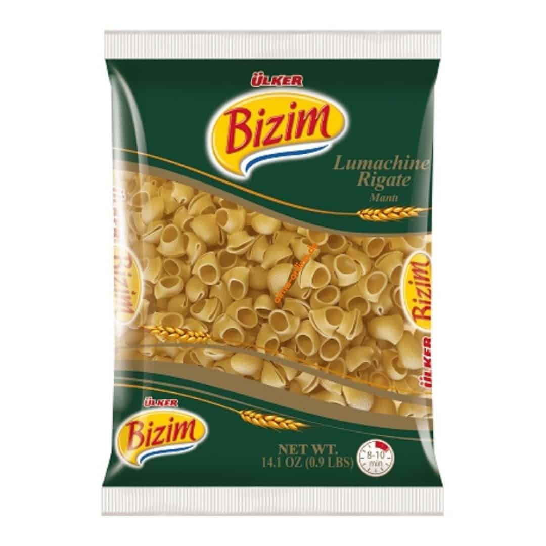 Ülker Bizim Manti Lumachine Rigate 500g – AIMA ONLINE